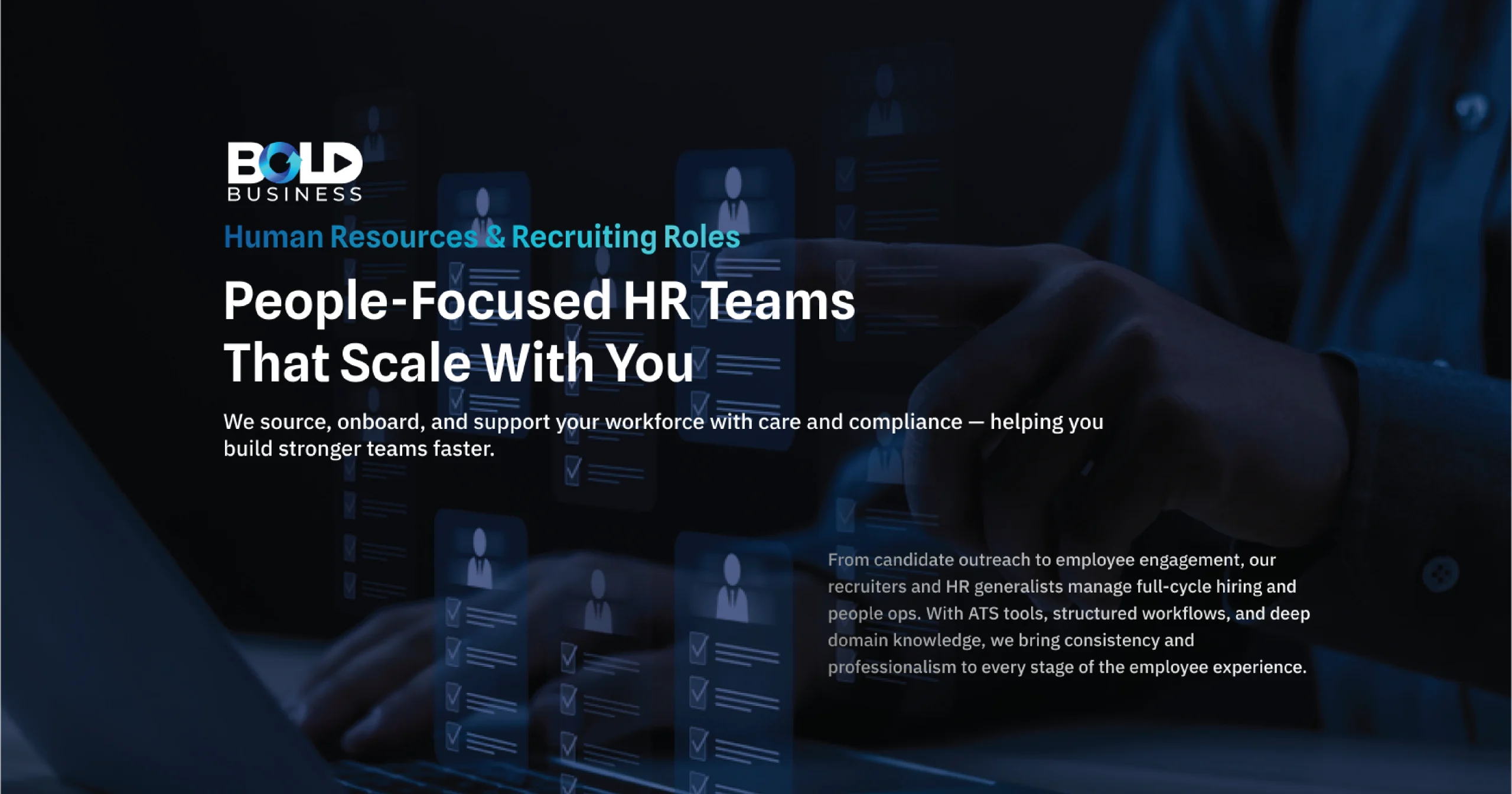HR & Recruiting Outsourcing | Remote Human Resources Staffing